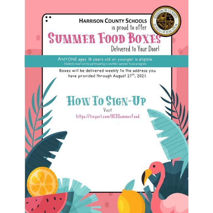 Summer Food Boxes | West Milford Elementary